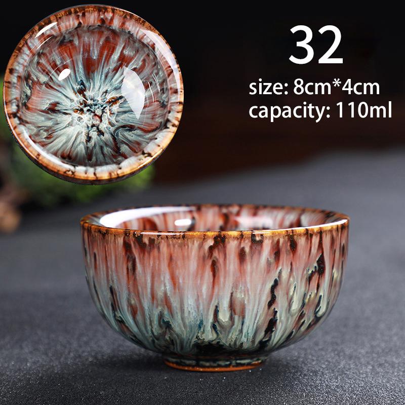 Buy 40Styles Master Cup Retro Handmade Tea Cup Ceramic Teacup Chinese ...