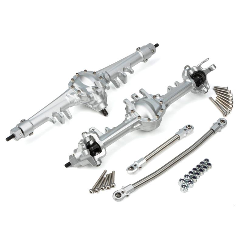 Buy Cnc Anodized Front And Rear Integrated Aluminum Axle For 1/10 Rc ...