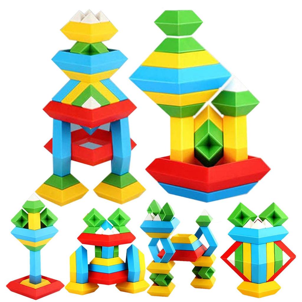 Kaufe Pyramid Stack Blocks|Stackable Pyramid|Rubanta Puzzle Assembling ...