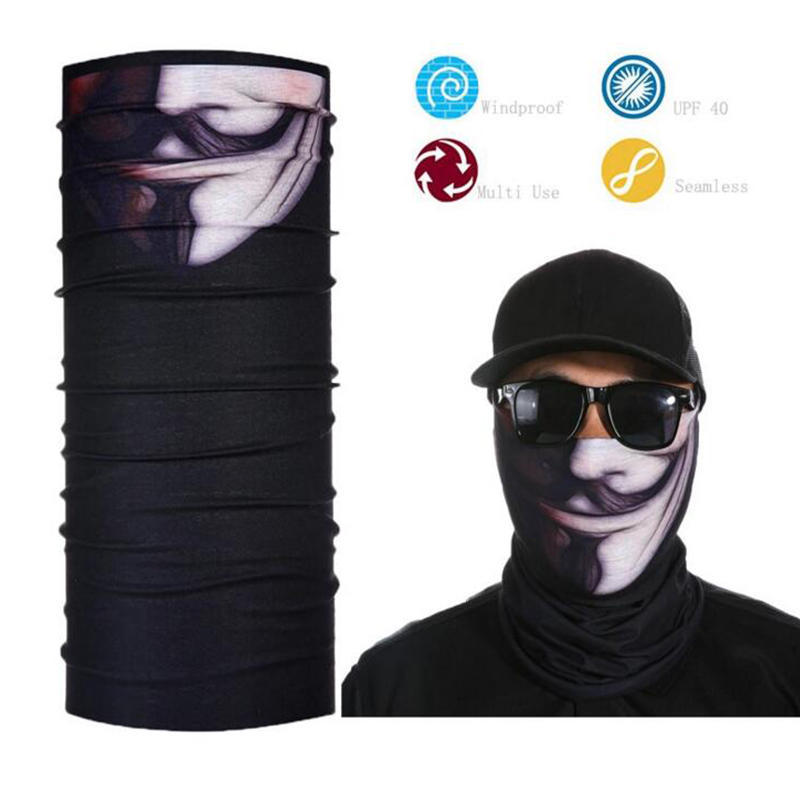 Scarf Bicycle Head Cycling Snood Mask Magic Neck Headband Face Mask ...