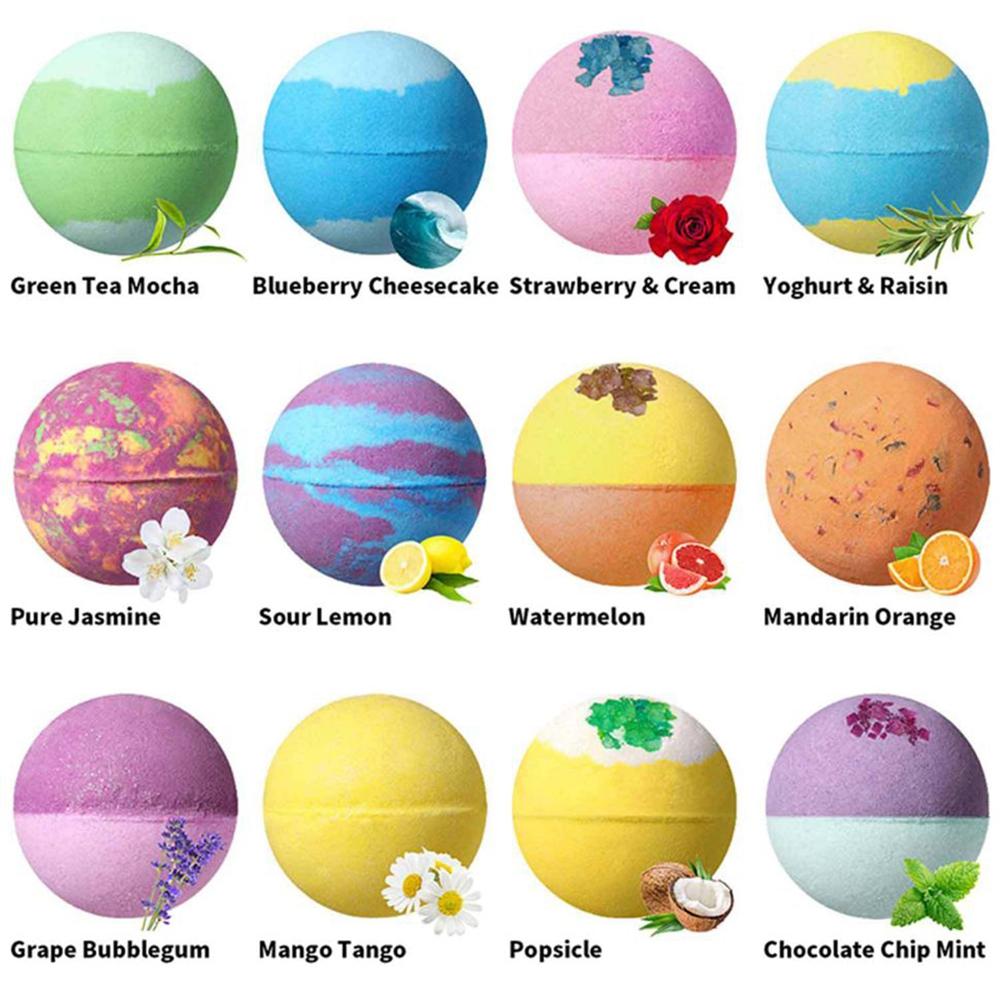 Buy Bubble Bath Ball Body Stress Relief Exfoliating Moisturizing ...