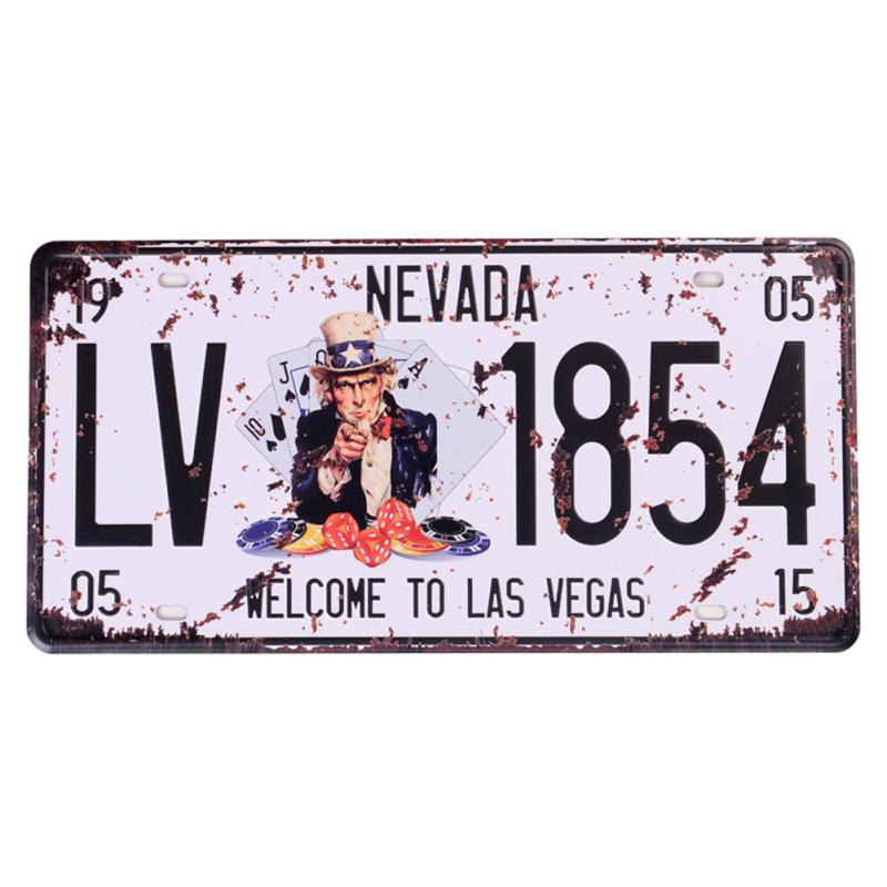 Buy Modern Retro License Plates For Bars Cafes Restaurants Clubhouse ...