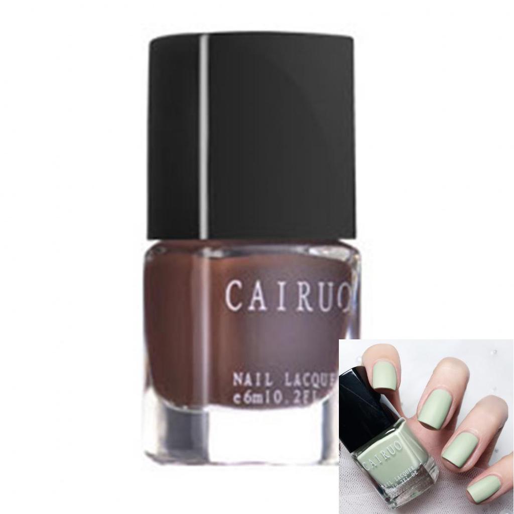 Buy M&B House CAIRUO Matte Nail Polish Silk Velvet Long Lasting ...