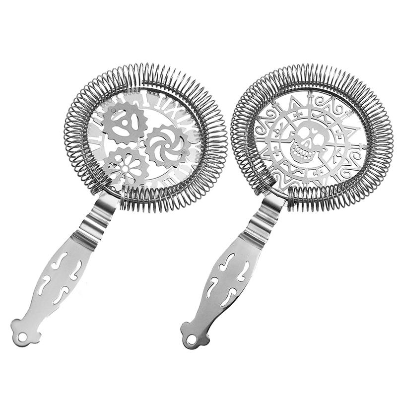 Buy Hawthorn Strainer Cocktail Strainer Stainless Steel Bar Strainer ...