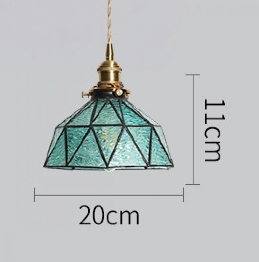 Stained Glass Ceiling Light Hardware | Shelly Lighting