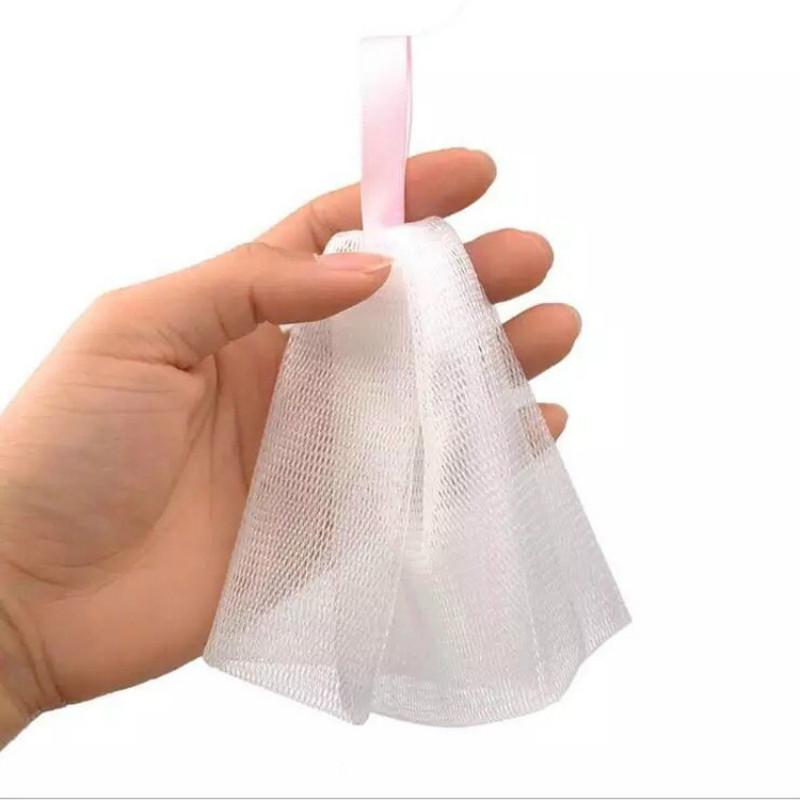 Buy Face Washing Net Hand-made Soap Foaming Net Double-layer Foaming ...