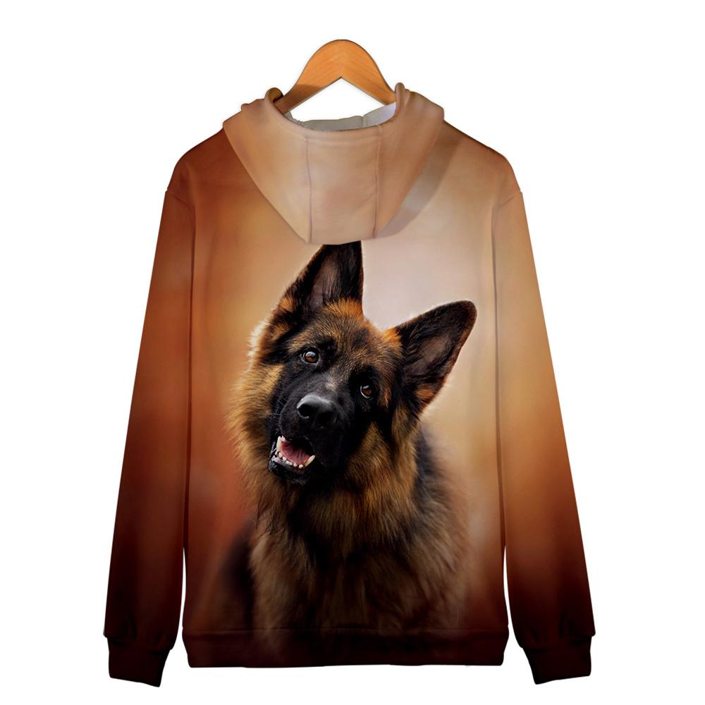 Buy Spring Autumn German Shepherd Zipper Hoodies Men Women Children ...