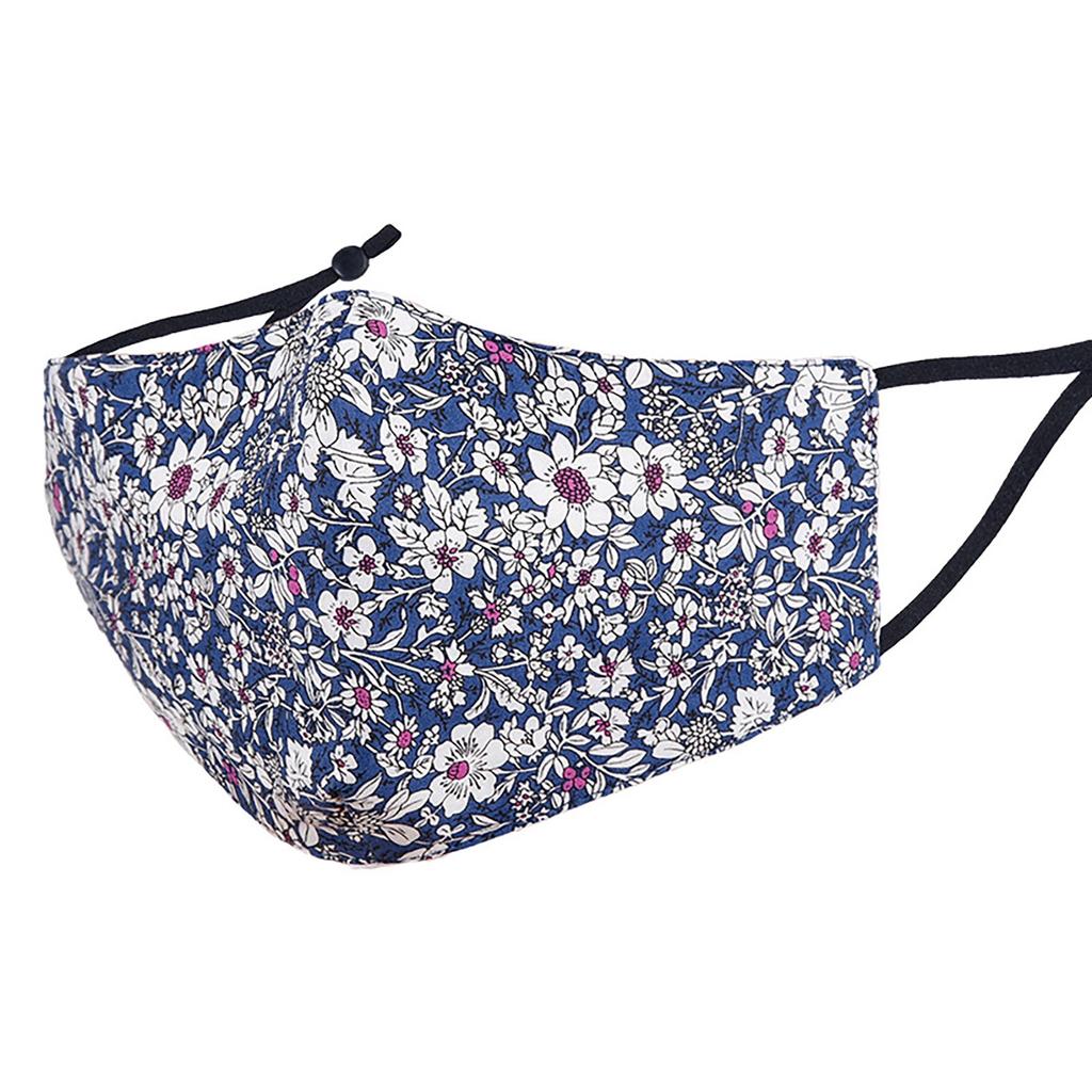 Cheap Adult Floral Mask Adjustable Three-layer Washable And Breathable ...