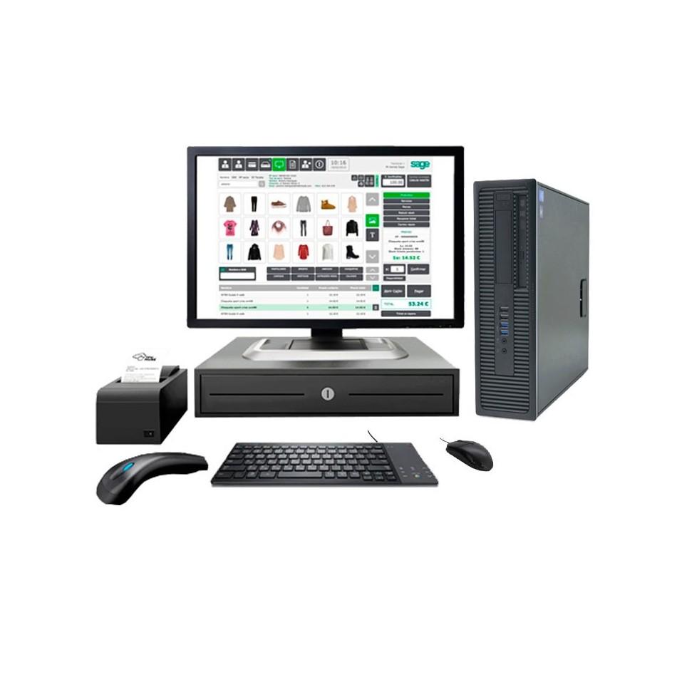 Buy Cheap POS Pc Intel Core I5 | 8Gb | 128 SSD | Lcd 22" | Drawer ...