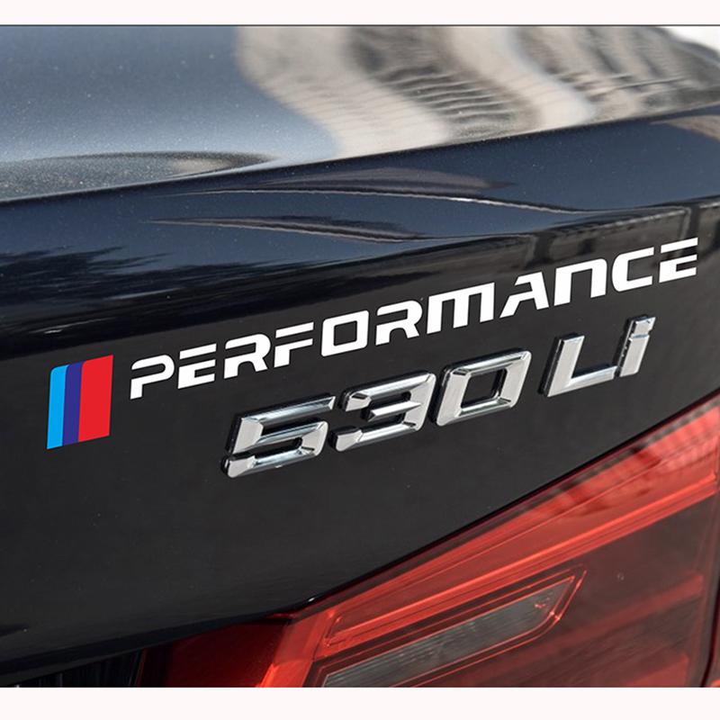 Buy M Performance Car Side Decoration Decal Sticker for bmw E38 E39 E46 ...