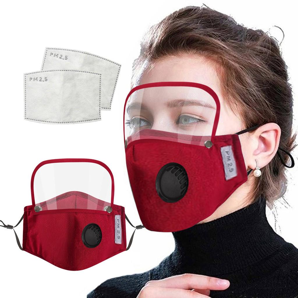 [TS] Adults Washable Reusable Face Mask With Filter And Detachable Eye ...