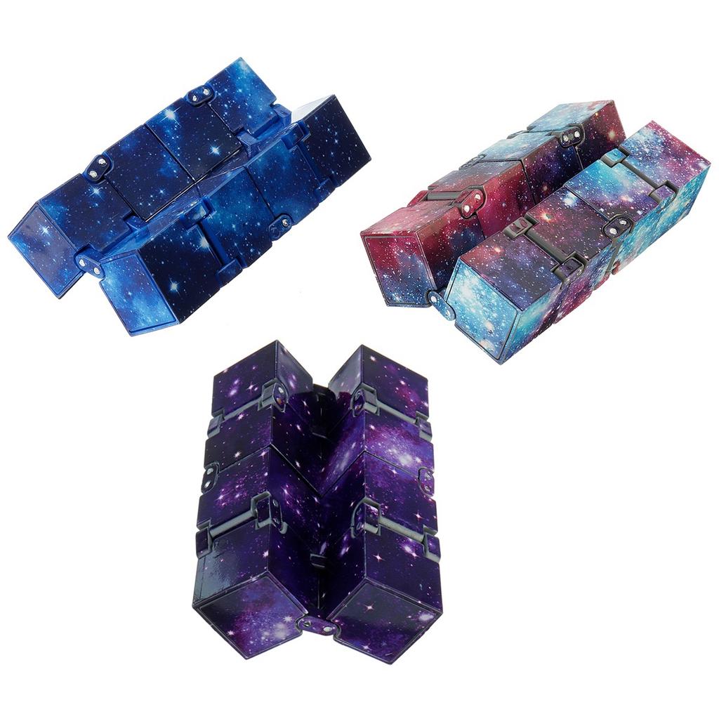 Galaxy Funny Cube Mini Finger Toy Stress Pressure Relief Anti Anxiety ...