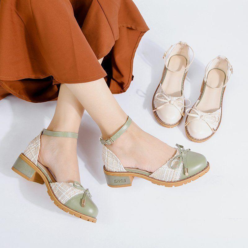 Buy Female Shoes Casual Street Wear Single Shoes For Women Footwear ...