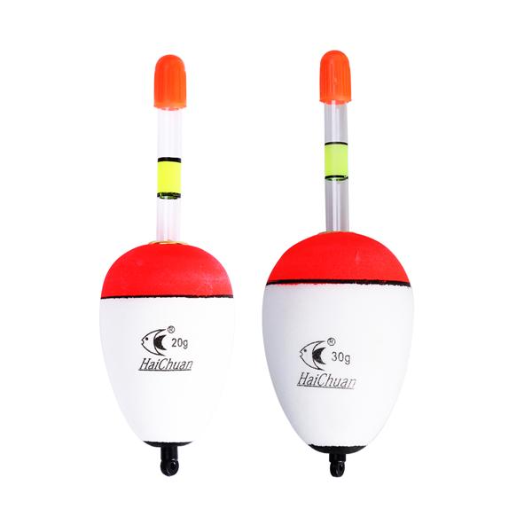 Buy 20g Foam Fishing Floats Slip Bobbers Glow Stick Lighting Fishing ...