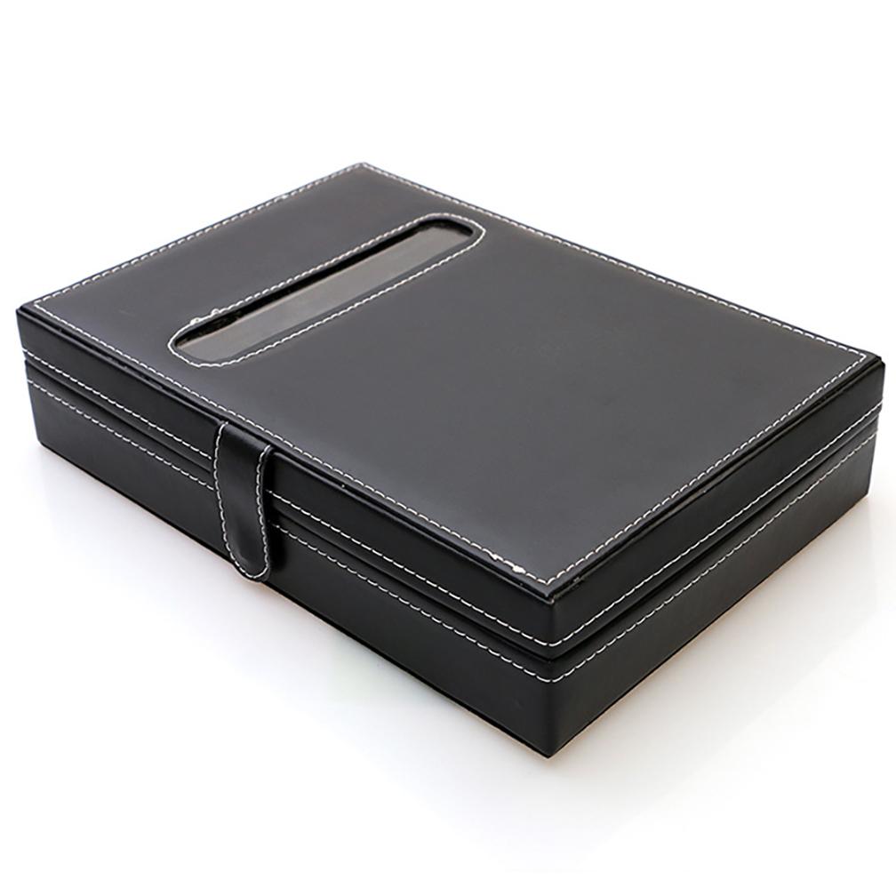 Buy Tattoo Eyebrow Kit Storage Box,Carrying Box Organizer,PU Leather ...