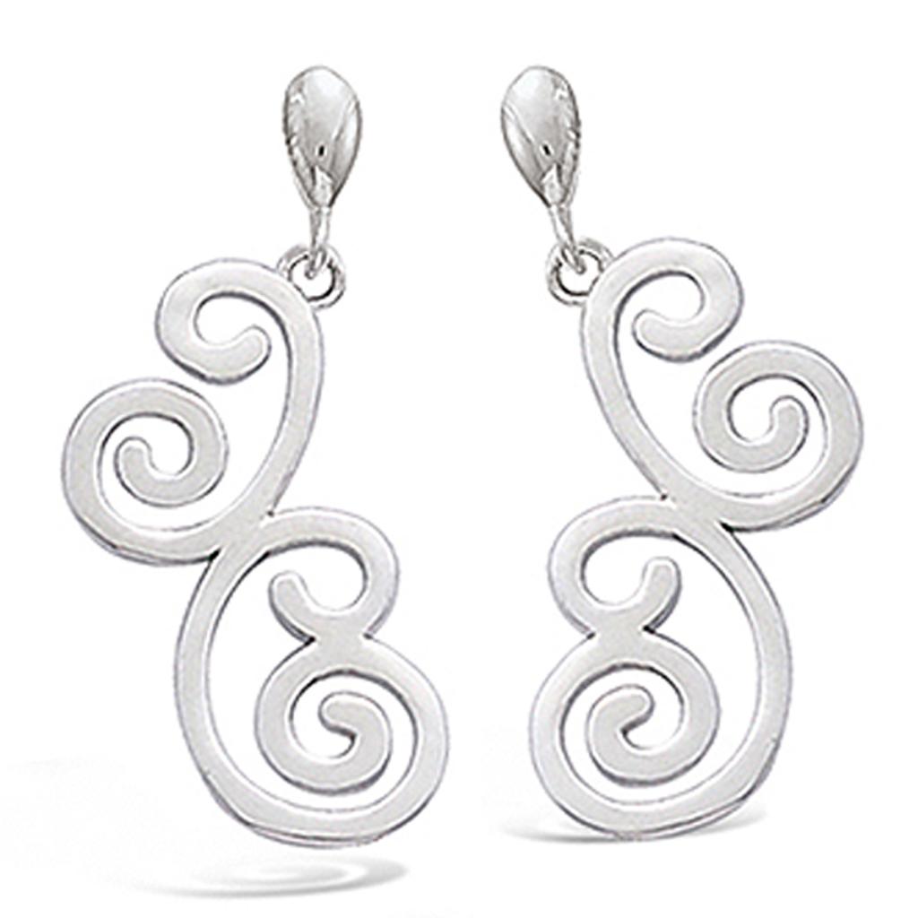 Cheap Les Trésors De Lily [J3517] - Silver Earrings 'Choreography ...