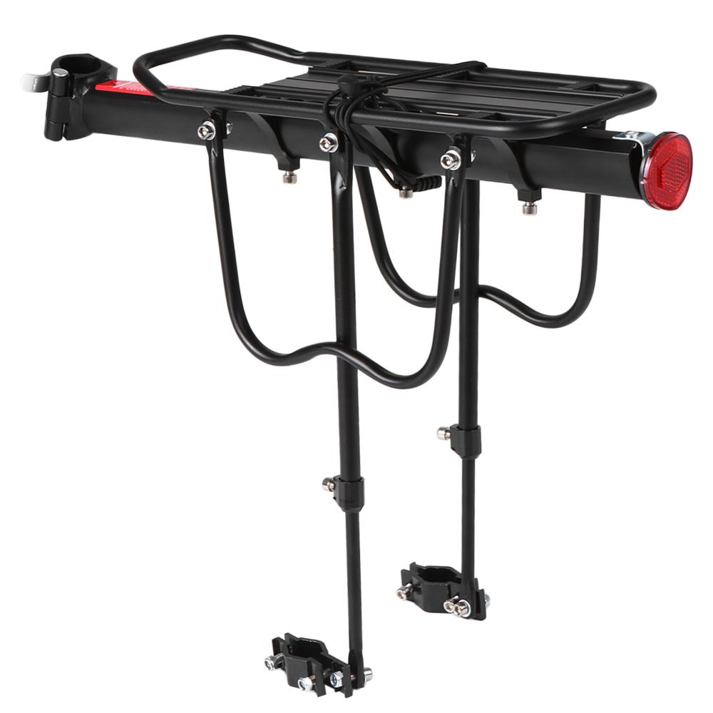 Buy Adjustable Bike Cargo Rack Aluminum Alloy Mountain Bike Bicycle ...