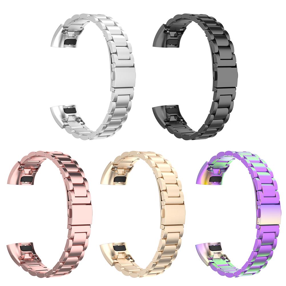 Buy Strap Bracelet Stainless Steel Wristband for Huawei Band 4 Pro Band ...