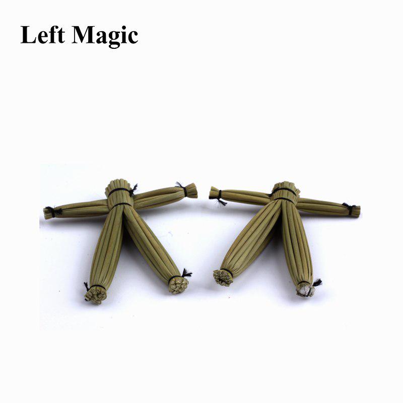 Buy Straw Voodoo Doll Magic Tricks Doll Props Mentalism Close Up Magic ...