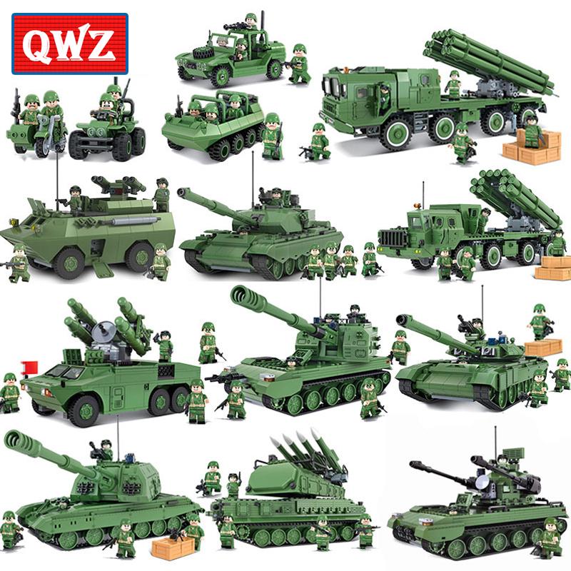 Buy Large Panzer Tank Building Blocks Military Army Constructor Bricks ...