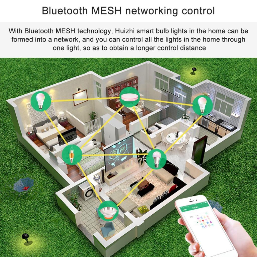 Buy 9W WiFi Smart Bulb RGBCW Dimmable Color Changing E27 at affordable ...