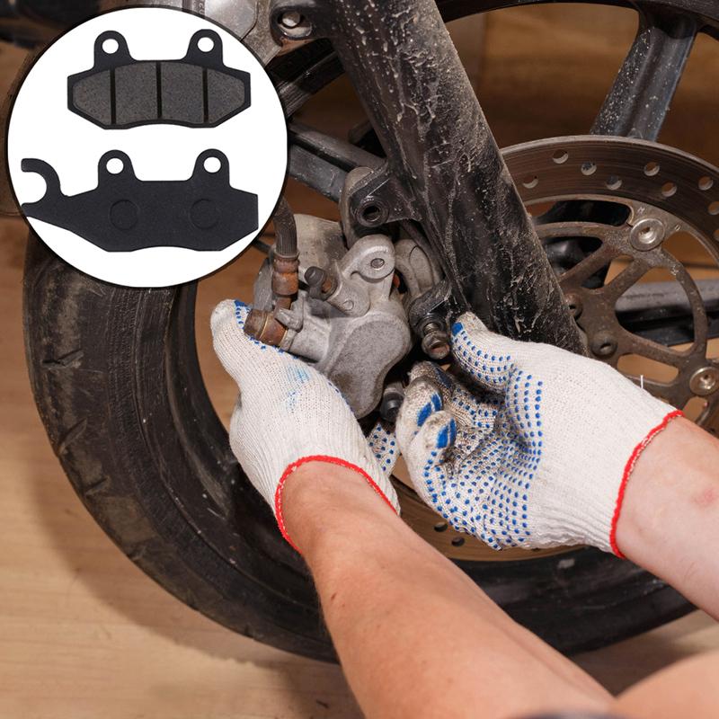Buy 2Pcs Motorcycle Brake Pads Most Chinese Dirt Pit Electric Vehicl ...