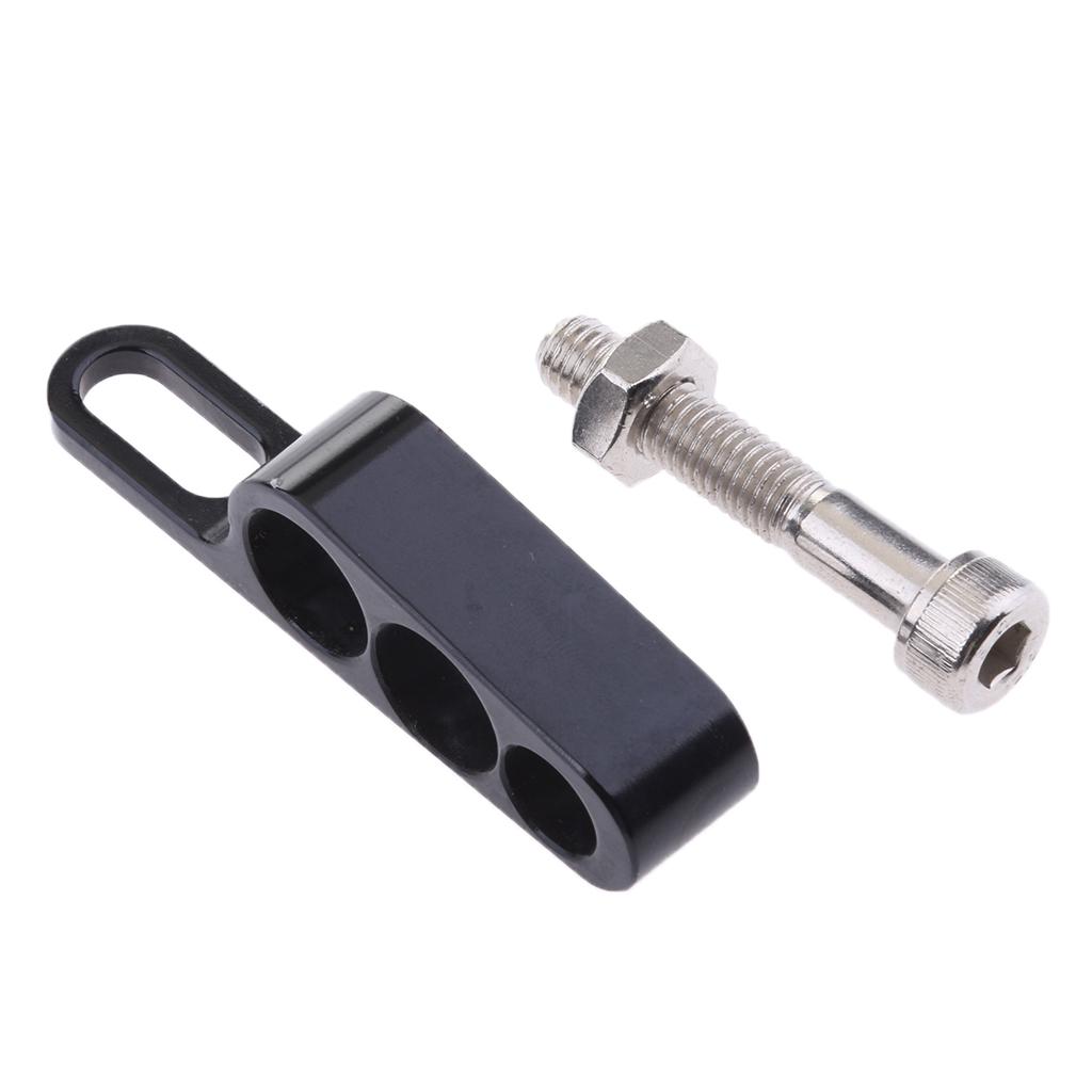 Motorcycle Cable Clamp 3 Holes Throttle Wire Holder for Honda Yamaha ...