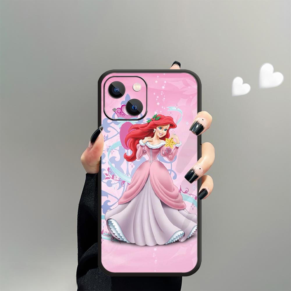 Buy Mermaid Ariels Princess Phone Case Cover For IPhone Xiaomi Redmi ...