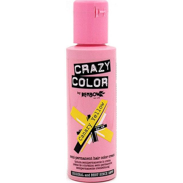 Buy Semi-permanent Paint Canary Yellow Crazy Color N 49 (100 Ml) at ...