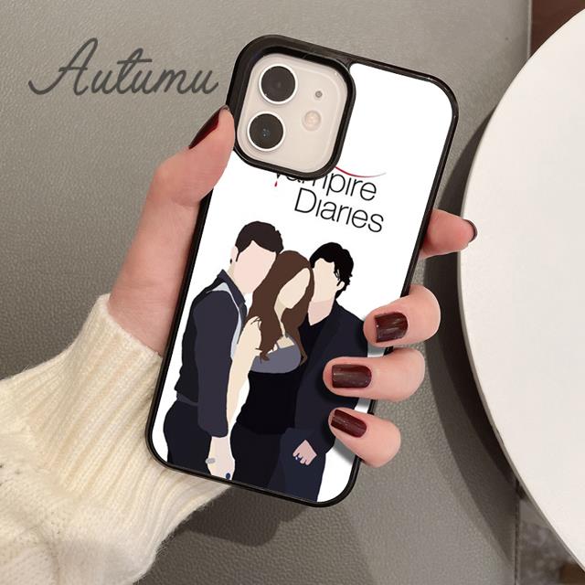 Vampire Diaries Phone Case for iPhone 11 12 13 14 Pro Max mini X XR XS ...