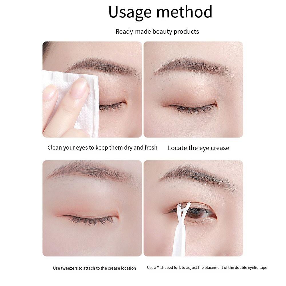 Long Lasting Double Eyelid Tape Waterproof Beauty Tool Nature Traceless ...