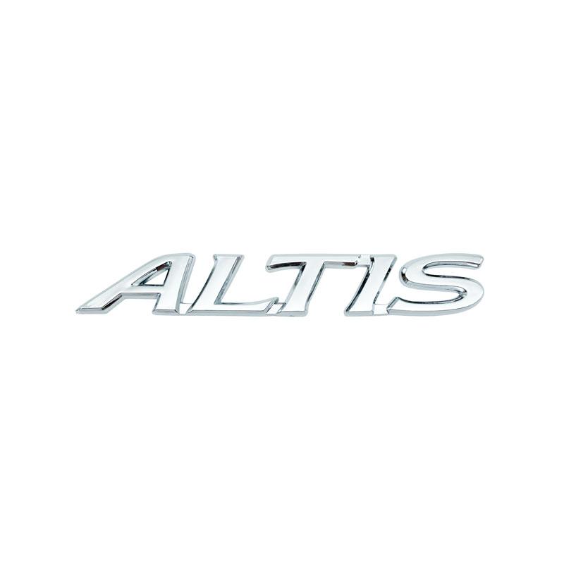 Buy 3D ABS ALTIS Logo Car Rear Trunk Decal Emblem Badge Fender Sticker ...