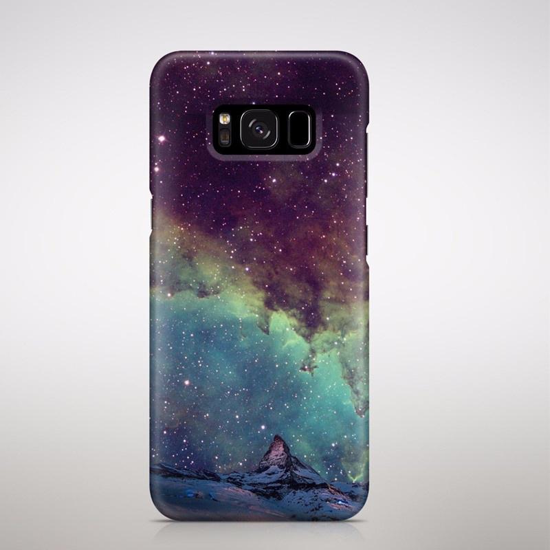 Buy Painted Colourful Galaxy Space Stars Mountain View Beauty Iphone ...