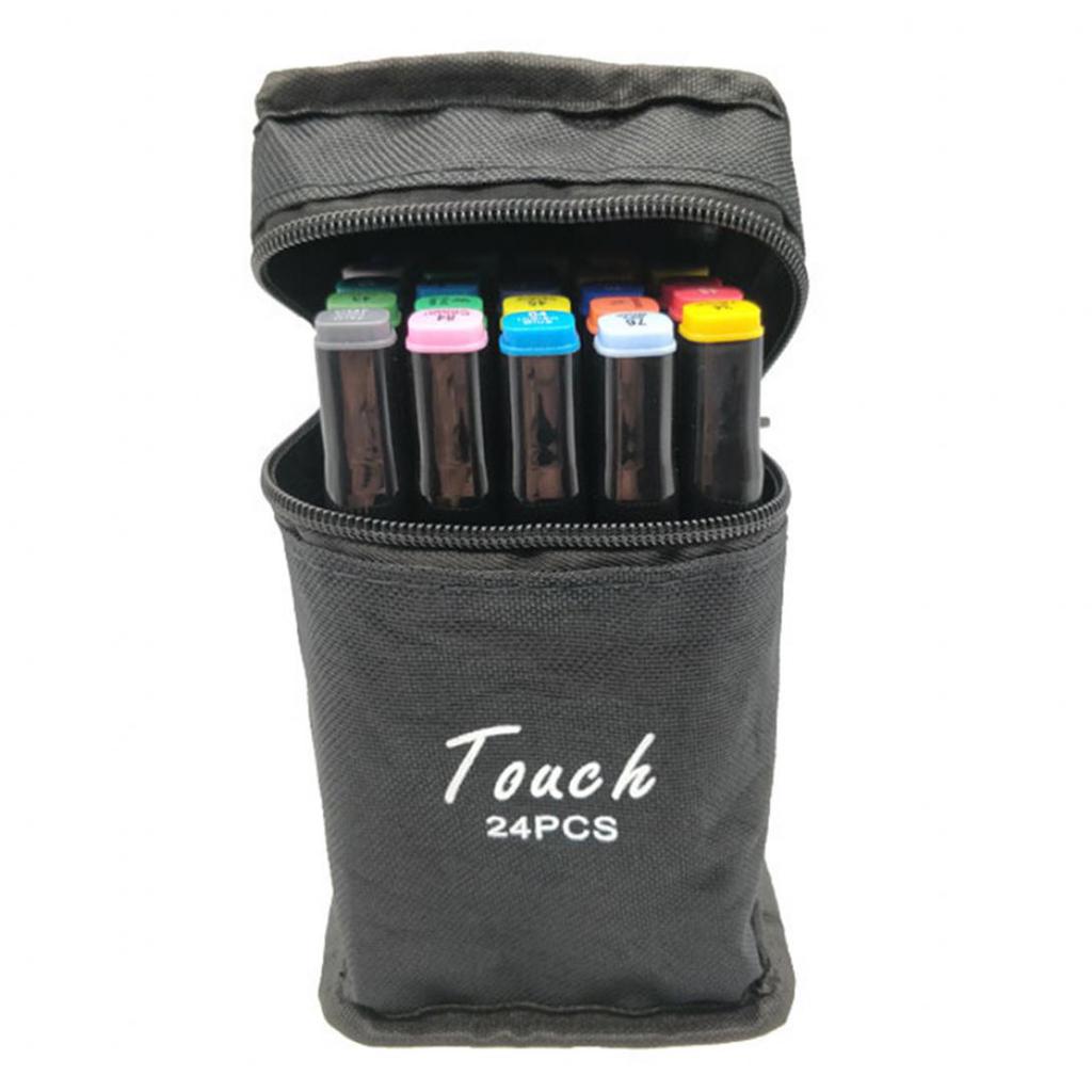 Buy Checkmate Touch Bool 12/18/24/48 Colors Sketch Art Markers Oily ...