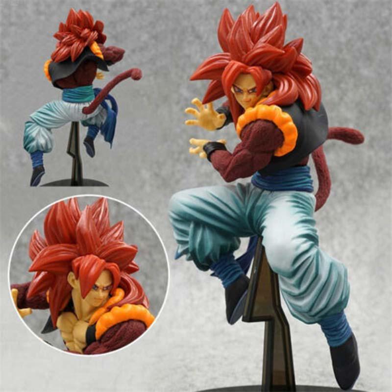 Gogeta Super Saiyan 4 Ss4 Red Hair Colosseum Figure Garage Kit Figure ...