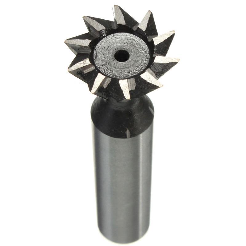 HSS Dovetail Cutter Milling High Speed Steel Metalworking 60 Degree 10 ...