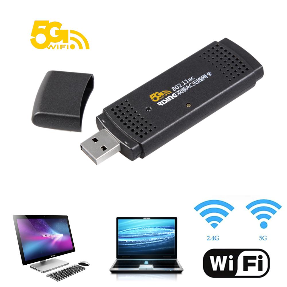 Buy USB WiFi Wireless 802.11a/b/g/n Adapter Dual Band 2.4G/5G Network ...