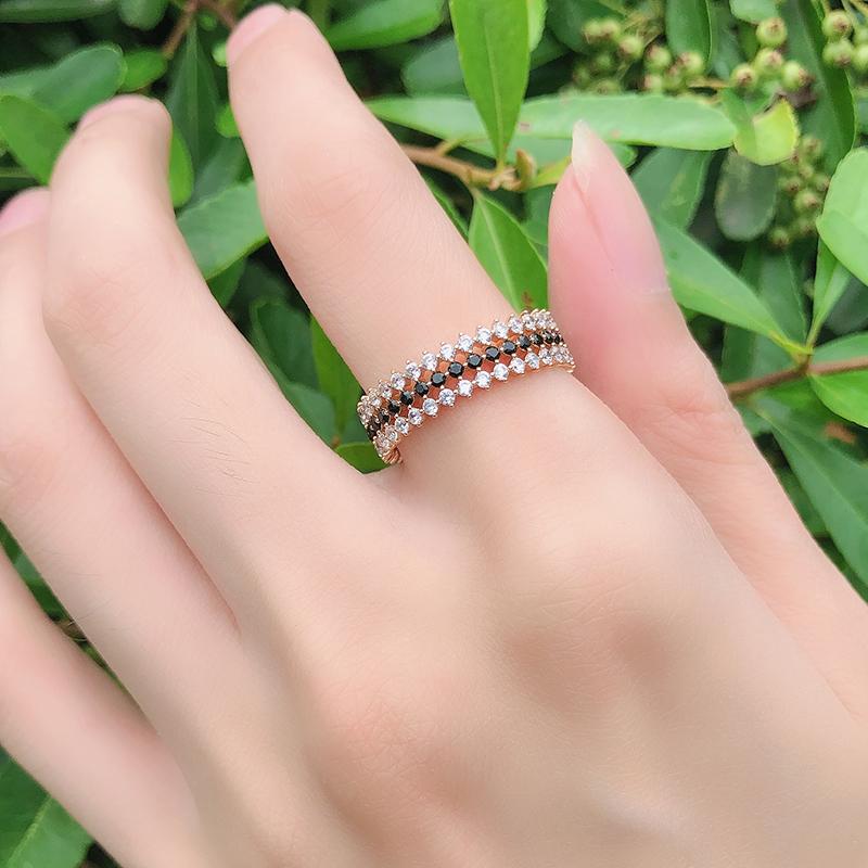 Buy Kinel Full Zircon Rings For Women Jewelry Accessories at affordable ...