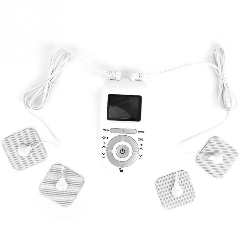 Buy Electric Massager Pulse Muscle Stimulator Electrode Pads Digital ...