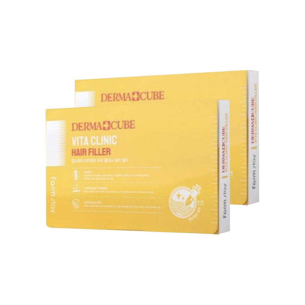 Buy FARM STAY Derma Cube Vita Clinic Hair Filler 13ml * 10 PCS (3 ...