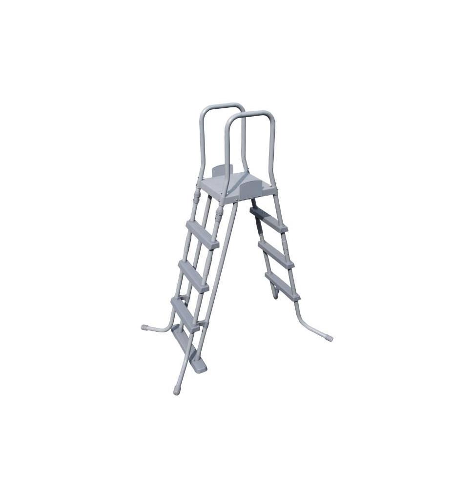 Buy Swimming Pool Safety Ladder - H 122 Cm - Gray at affordable prices ...