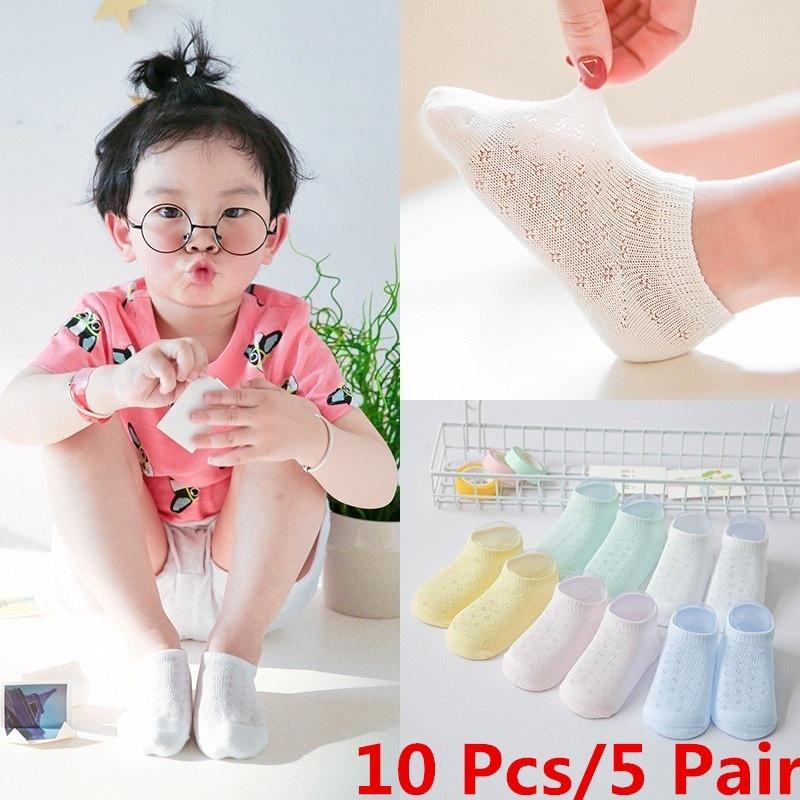 Buy 10 PCS /5 Pair New Fashion Children Socks Summer Breathable Mesh ...