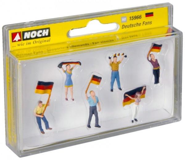 Buy Noch - 15966 - Caliber H0 - German Supporters - Multicolor at ...