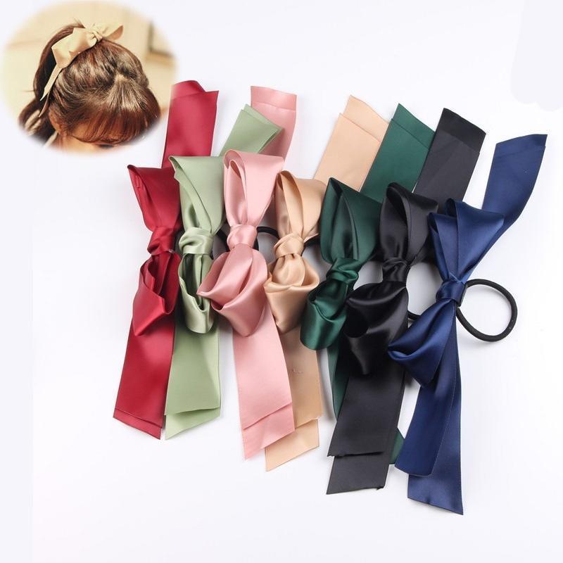 Satın alın Fashion Super Big Tie Elastic Hair bands Korean Popular ...