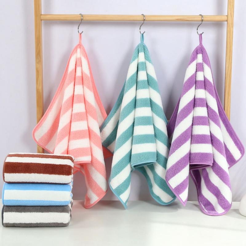 Buy 1PC Microfiber Towel, 35*75cm Multi-color Super Absorbent Towel at ...