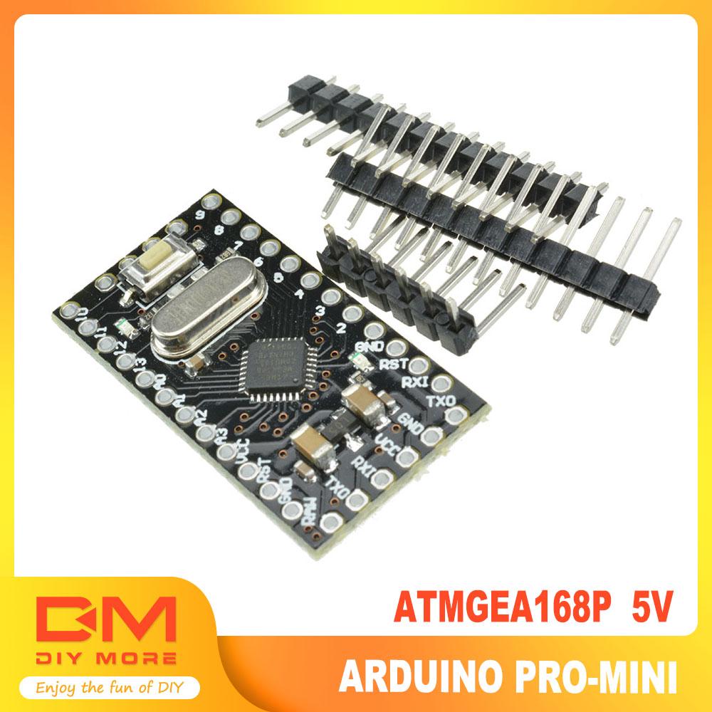 Buy Arduino Pro Mini Module Atmega168 5V 16Mhz For Arduino Compatible Nano Replace Atmega328 ...