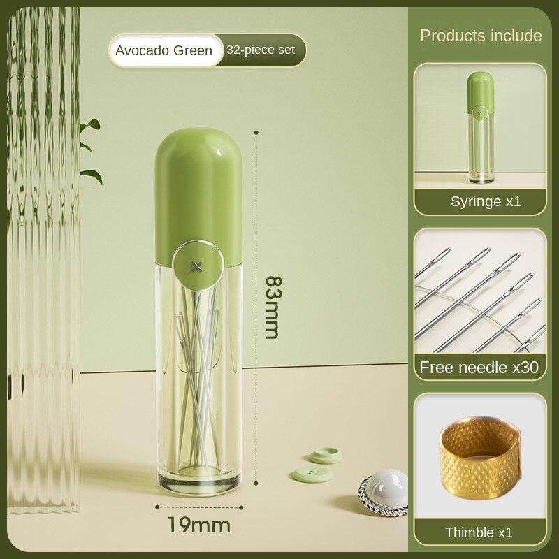 Cheap 34-Piece Set Sewing Kit Threading-Free Needle Household Elderly ...