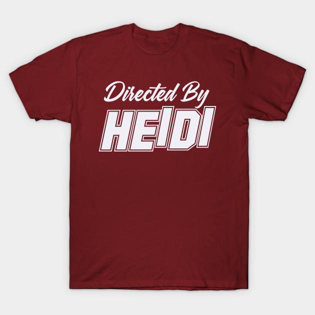 Buy Men Premium Cotton Harajuku T Shirt Directed by Heidi Heidi Name ...