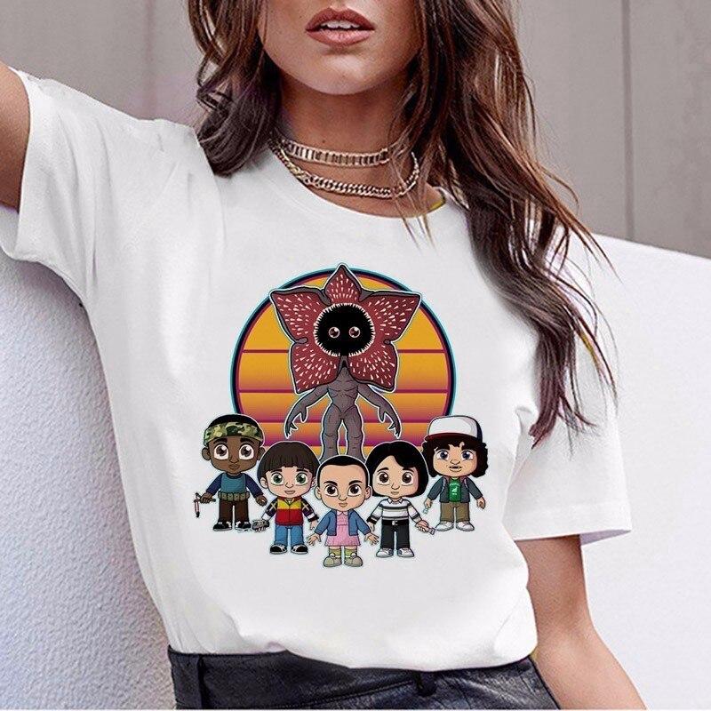 Buy Kaos T-Shirt Model Stranger Things 3 Motif Print Kartun Untuk ...
