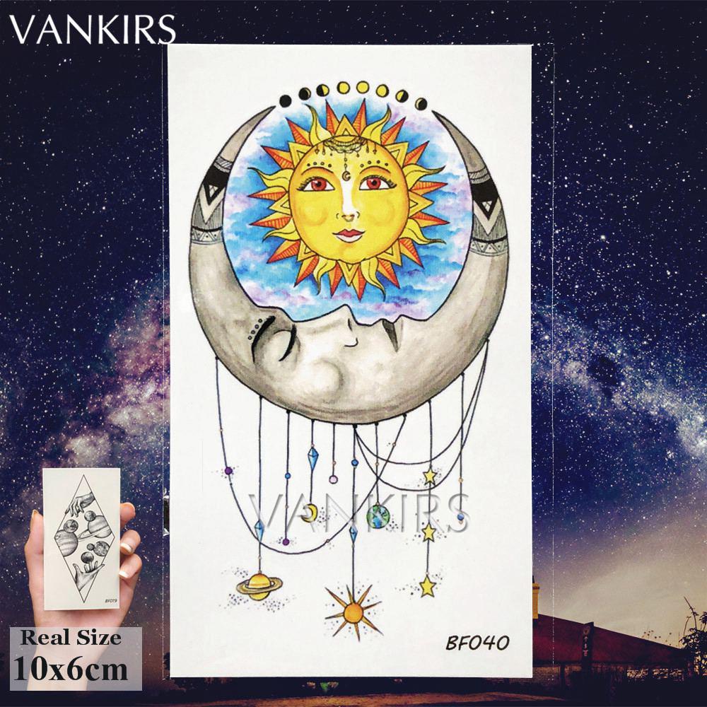 Buy 12 Pieces/Lot Starry Sky Fake Temporary Tattoos Small Star Sticker ...